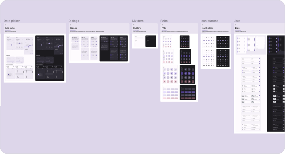 Official Material 3 Design Kit